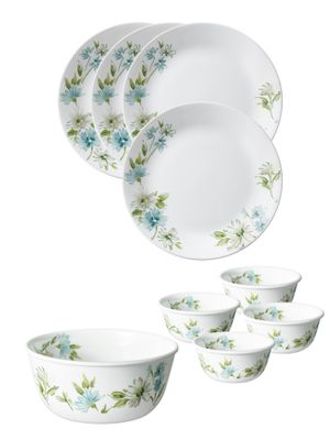 Buy Corelle Asia Collection 9 Pc Basic / Mini / Starter Dining Set Set ...