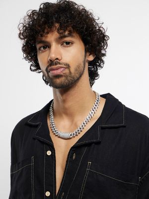 Buy WRAPGAME INDIA Chunky Iced Guruta Chain Online
