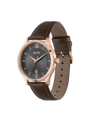 Buy Boss ELITE Multifunction Analog Grey Round Men Watch - 1513894 (M ...