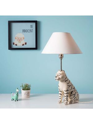 Buy Pinch of Pretty Royal White Tiger Table Lamp Online