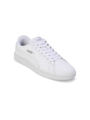Buy Puma Smashic Unisex White Sneakers Online