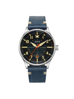 AVI-8 Watches : Buy AVI-8 Hawker Hurricane Automatic Black Luminova ...