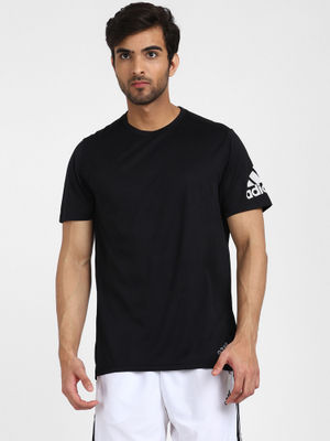 Buy adidas RUN IT TEE M Black Running T-Shirt Online