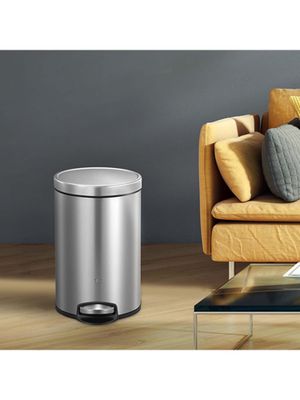 Buy OBSESSIONS Fingerprint Resistant Stainless Steel Step Dustbin with ...