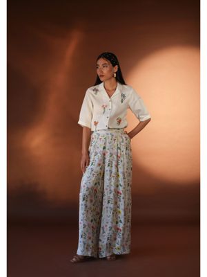 Buy Pozruh By Aiman Alpha Shirt White Top online