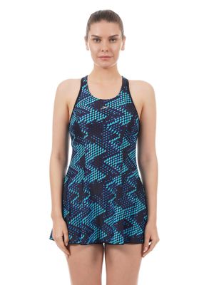 Speedo One Piece : Buy Speedo Mirrorglare Allover Printed Swimdress ...