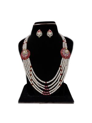 Sri Jagdamba Pearls Pearls : Buy Sri Jagdamba Pearls Abarna 5 Line ...