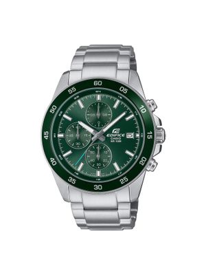 Buy Casio Men Edifice Green Dial Analog Stainless Steel Watch - EFR ...