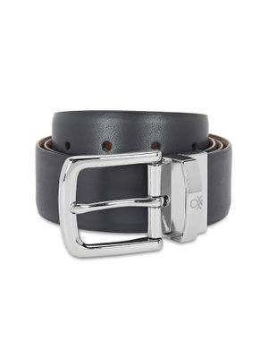 Buy United Colors of Benetton Trove Men Leather Belt - Navy Blue and ...