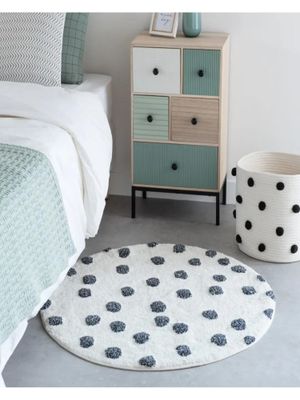 Buy Rugberry Polka dot Rug Multi-Color Online