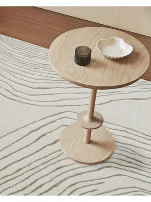 Buy Rugberry Trickle Wool & Silk Rug Multi-Color Online