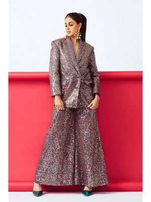 Buy Verb Genelia Deshmukh In Our Nancy Jacket With Pant (XS) Online