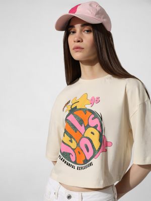 Buy ONLY Boxy Printed T-Shirt Online