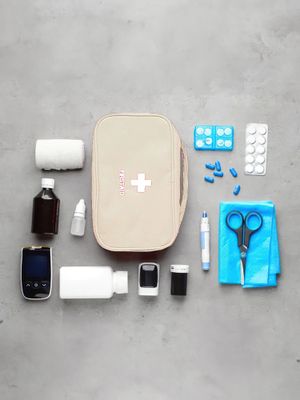 Buy Cortina Cream Solid First Aid Bag Online