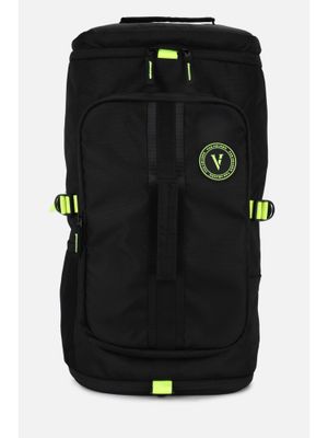 Buy Van Heusen Black Printed Backpack Online