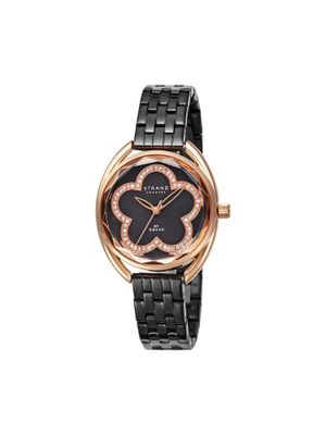 Strand By Obaku Watches : Buy Strand by Obaku Rose Ink Quartz Black Mop ...