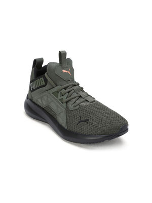 Buy Puma Softride Enzo NXT Men Olive Green Running Shoes Online