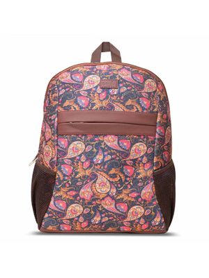 Buy Zouk Paisley Print Classic Backpack Online