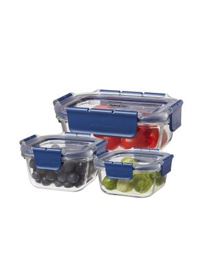 Buy Lock & Lock Leak Proof Heat Resistant Glass Food Storage Container ...