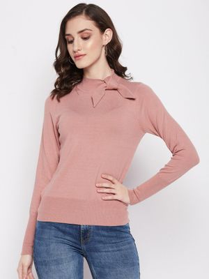 Buy Madame Women Skin Sweater Online