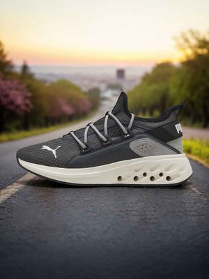 Buy Puma Softride Frequence Street Grey Running Shoes (UK 3) Online