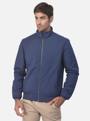 Buy WOODLAND Blue Jacket (XS) Online