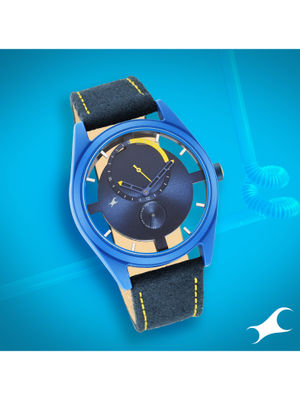 Buy Fastrack Blue Dial Analog Watch for Men - 3256PF01 Online