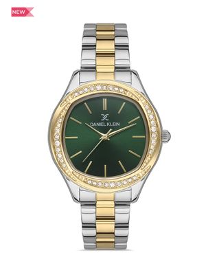 Buy Daniel Klein Premium Women Green - Sunray Dial with Real Index ...