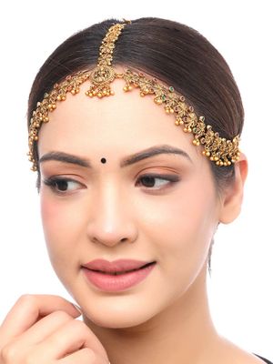 Buy Yellow Chimes Women Gold Head Jewellery Online
