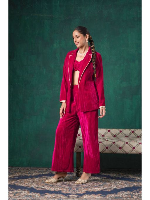 Buy Stylish Velvet Co Ord Set Collection At Best Prices Online