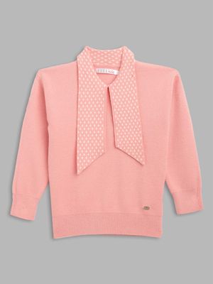 Elle Kids Sweater : Buy Elle Kids Pink Girls Sweater (6-7 Years) Online ...