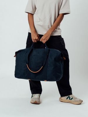 Buy DailyObjects Navy Field Duffle Bag Online