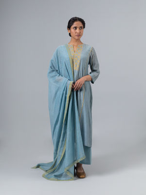 Buy Shades of India Polka Doc Printed Akiro Dupatta Online