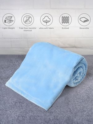 Buy Mi Arcus Premium Knitted Solid Reversible Soft Dual-Layer Sherpa ...