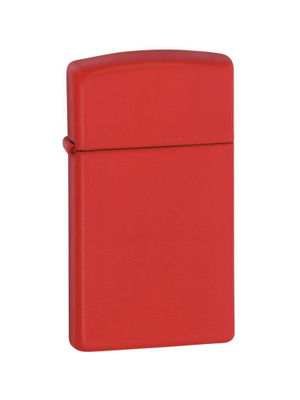 Buy Zippo Slim Red Matte Windproof Pocket Lighter Online
