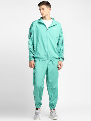 Buy Reebok Te Piping Tracksuit Turquoise Training Tracksuit Online