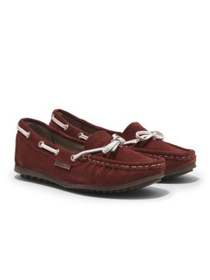 Buy WOODLAND Women's Red Loafers Online