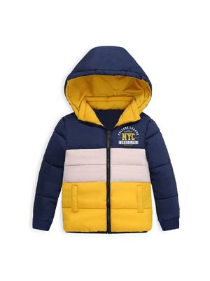 Buy Trampoline Yellow Colorblock Regular Fit Jacket (2-3 Years) Online