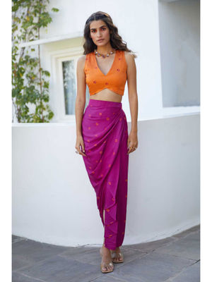 Buy Aapro Label Bougainvillea Co-Ord (Set of 2) Online