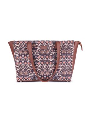 Buy Zouk Kashmir Blooms Office Tote Bag Online