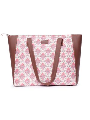 Buy Zouk Kashmiri Tulips Side Tote Bag Online