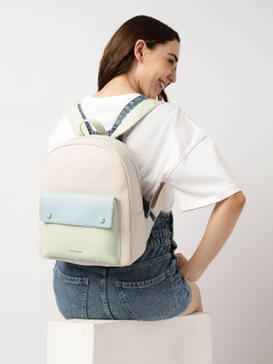 Buy Fastrack White Dual Hue Backpack Online