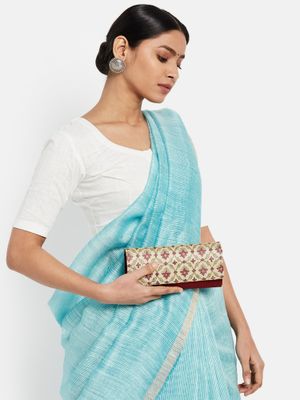 Buy Fabindia Fabric Clutch Bag Online