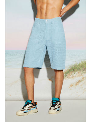 Buy The Clothing Factory Mens Engineered Distress Denim Shorts Online