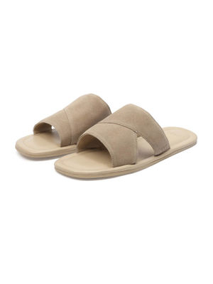 Buy Rare Rabbit Rho Sand Leather Sandals (UK 7) Online