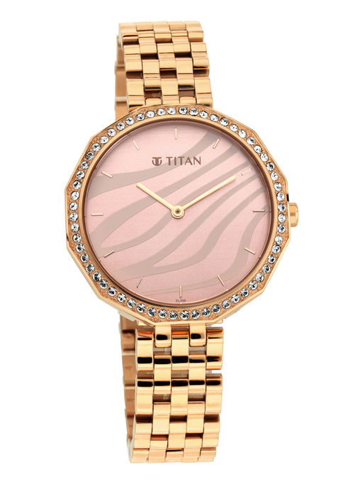 Buy Titan Rose Gold Watches For Ladies Online | Nykaa Fashion