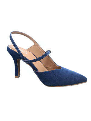 Buy CHERE Blue Slingback Stiletto Heels Online