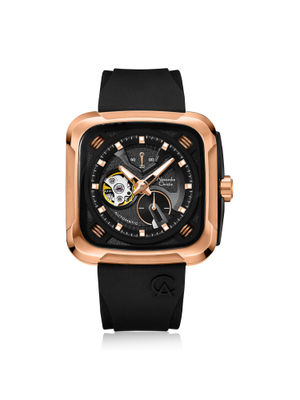 Buy Alexandre Christie 6577 MAR Automatic Watch For Men - Black Online