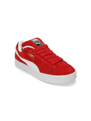 Buy Puma Suede Xl Unisex Red Sneakers (UK 3) Online