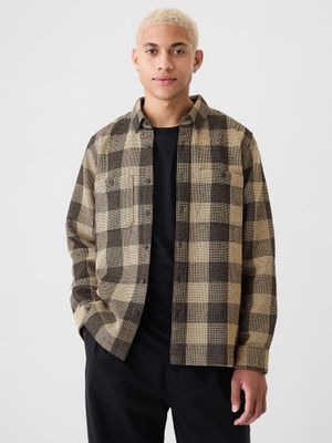 Buy GAP Check Double Pocket Shirt (XS) Online